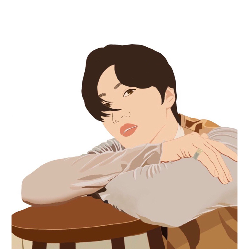 Lukisan potret / digital art / Servis lukis / drawing / illustration ...