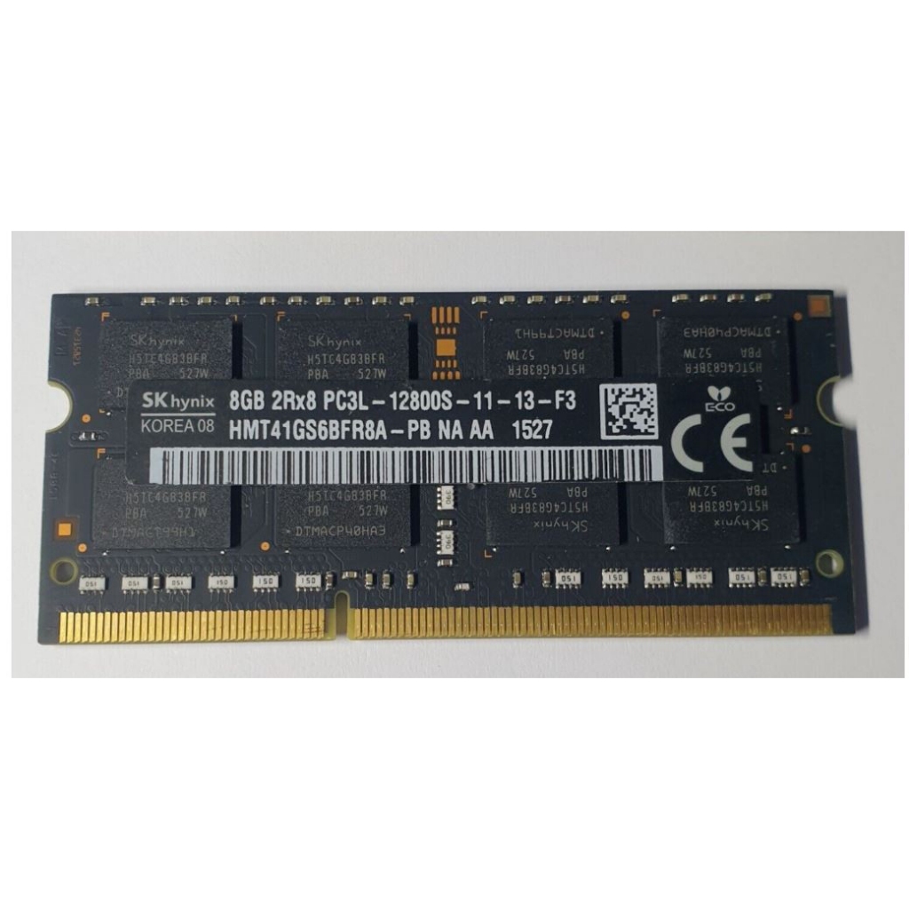 SK HYNIX 8GB DDR3 2RX8 PC3L-12800S 1600mhz DDR3L Laptop Notebook RAM MEMORY HMT41GS6BFR8A-PB 8 ...
