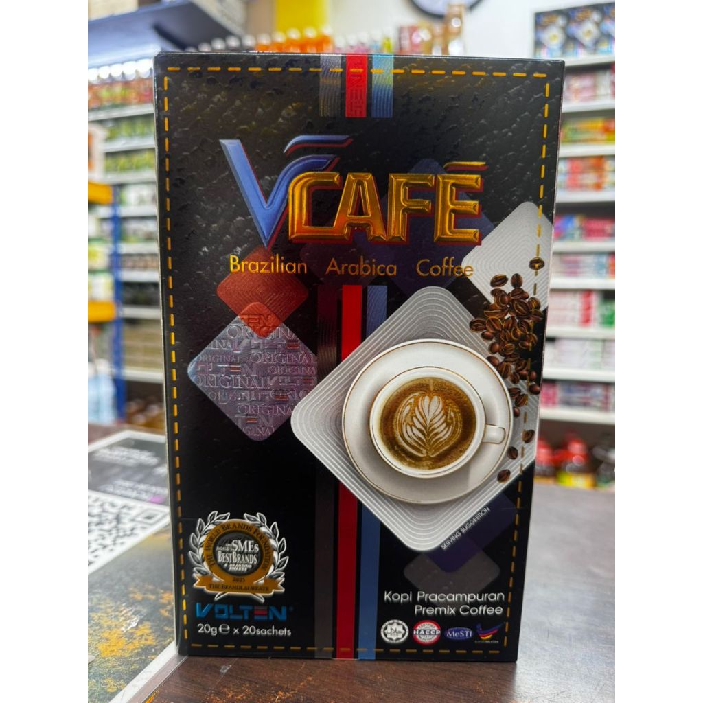 V CAFE KOPI / COFFEE / KOPI SACET / KOPI ARABIKA BRAZIL / VOLTEN VCAFE ...