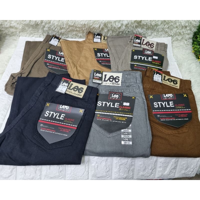 [Ready Stock] Men's slack jeans straighcut /seluar cotton jeans /107 ...