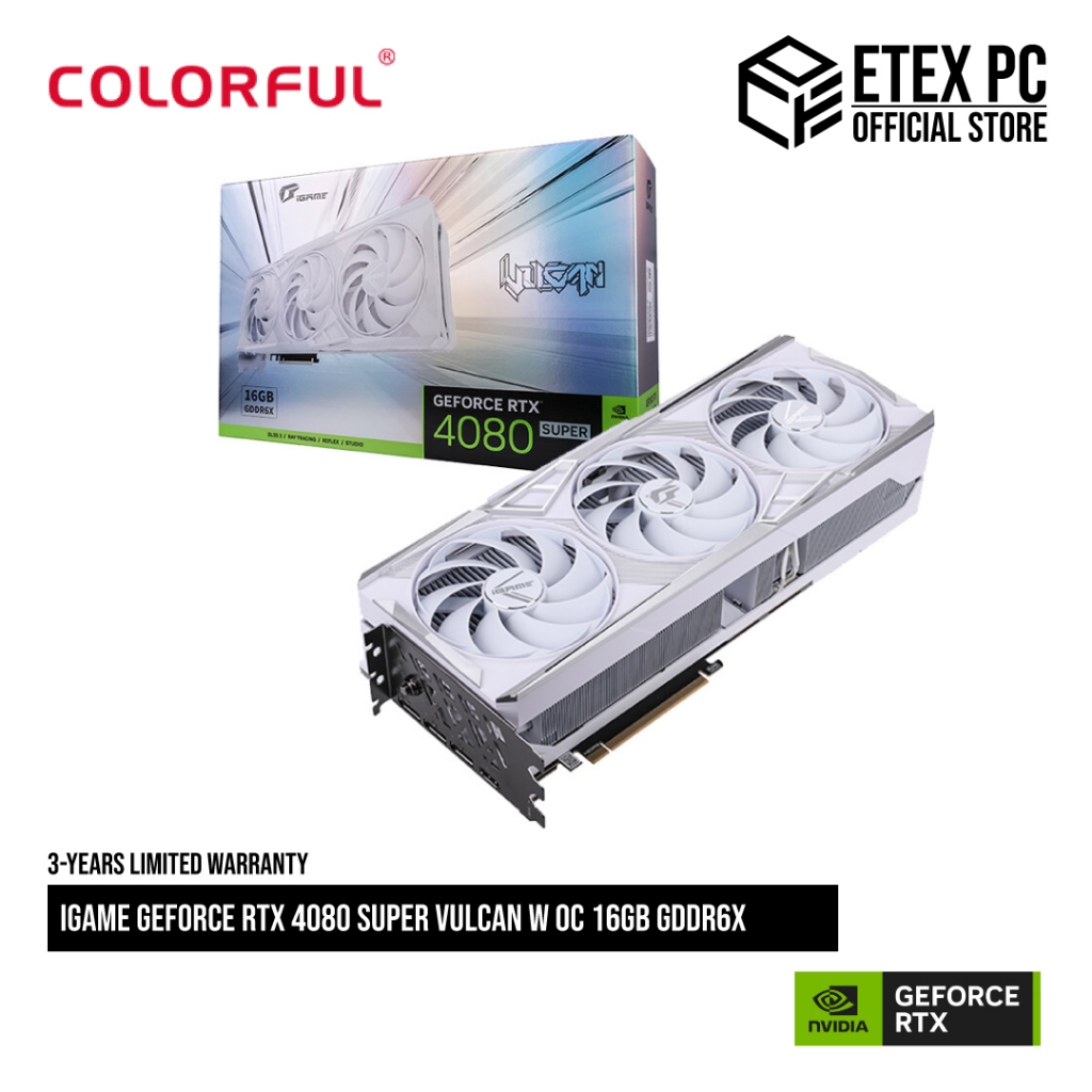 Colorful iGame Geforce RTX 4080 SUPER Vulcan W OC 16GB GDDR6X # iGame ...