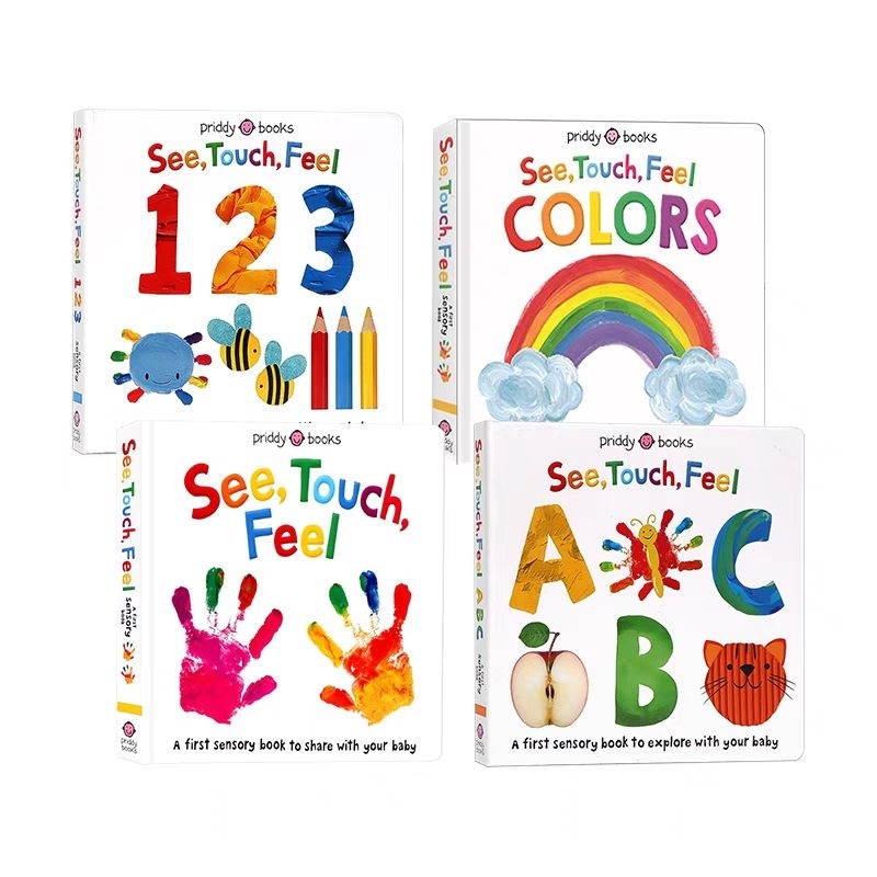 See, Touch, Feel: A first sensory book Priddy Books Original Boardbook ...