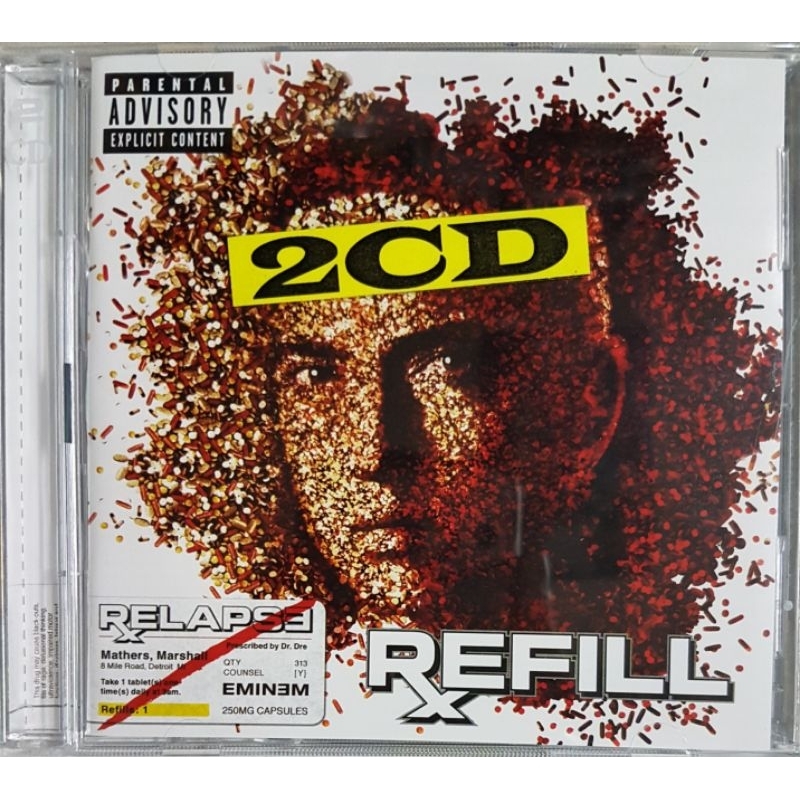 Eminem - Relapse : Refill (2CDs) | Shopee Malaysia