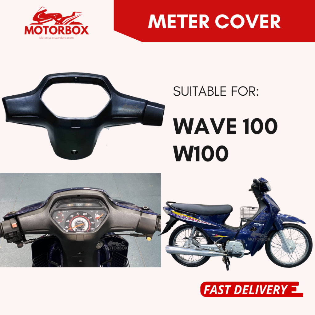 HONDA W100 HANDLE REAR COVER - WAVE 100 WAVE100 HANDLE METER COVER ...