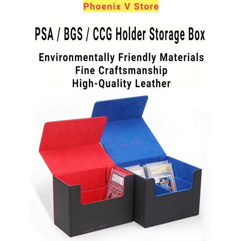 🔥‼️ORIGINAL‼️🔥 PSA BGS CCG Ultra Pro Screw Magnetic Holder 35PT Card Holder Storage Box Yugioh ...