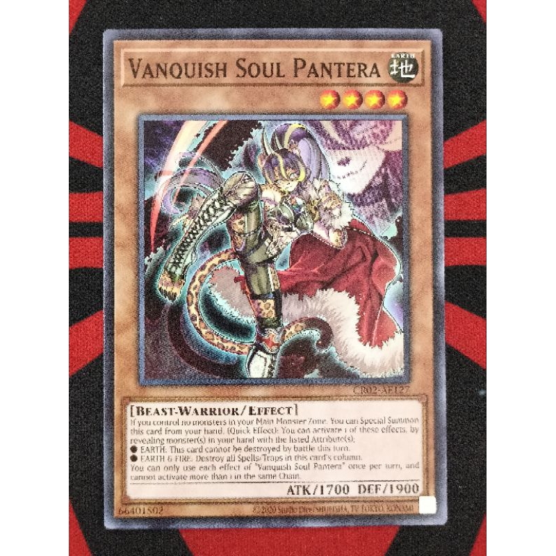 YUGIOH KONAMI CR02-AE127 Vanquish Soul Pantera (Common) | Shopee Malaysia