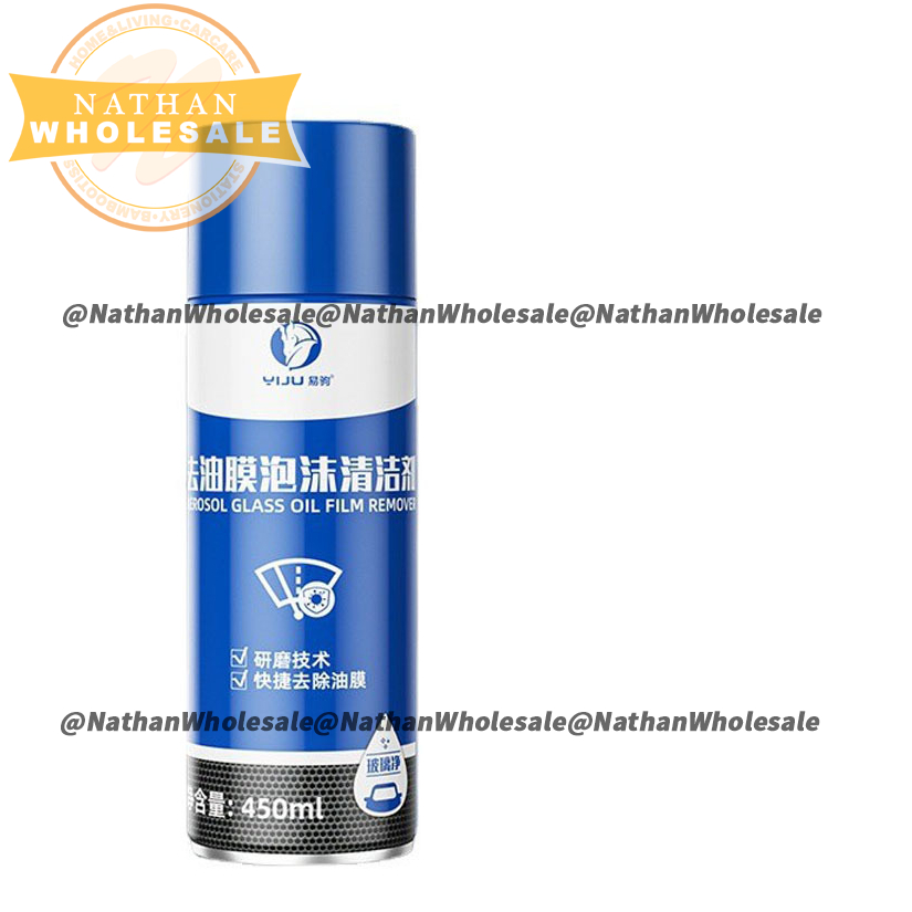 Glass OIL FILM REMOVER 450ML Windshield Oil Film Remover Glass Cleaner ...
