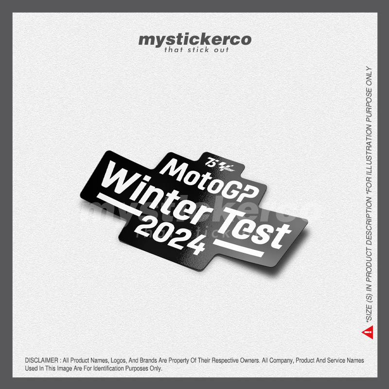 Sticker - MtoGP Winter Tst 2024 | Shopee Malaysia