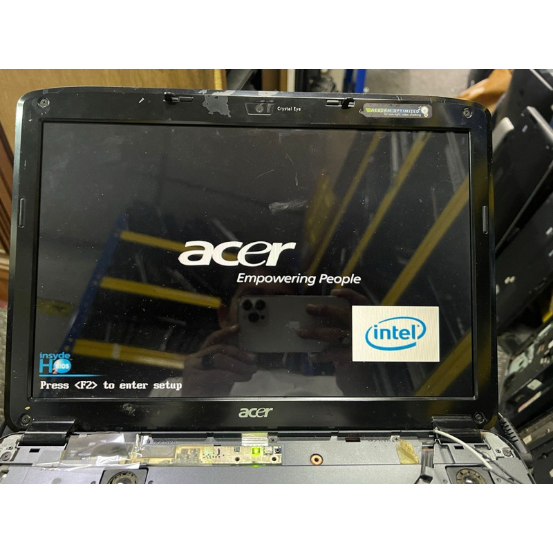 Acer aspire 4730z original A and B panel with working screen | Shopee ...