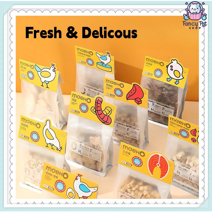 Freeze Dried Chicken cube Pet Food /Makanan ringan kering beku kucing ...