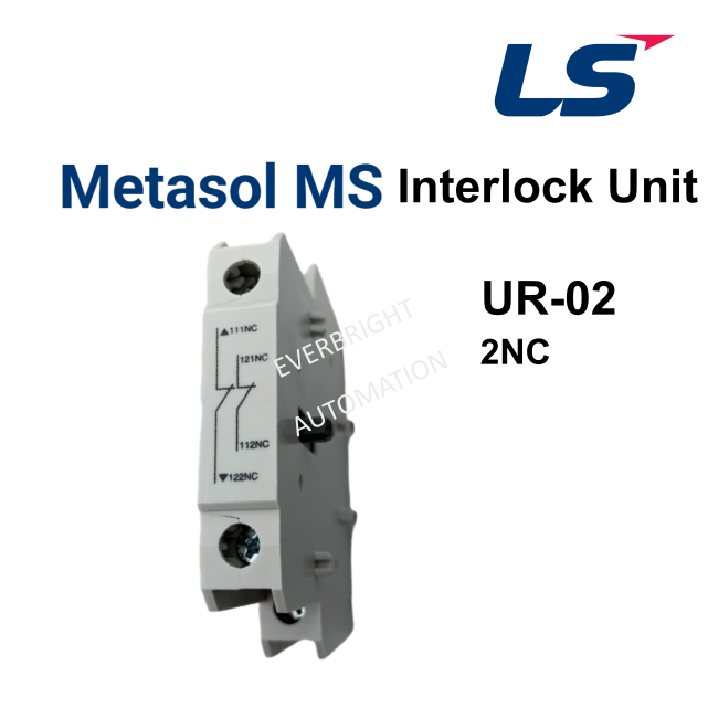 LS UR-02 Mechanical 2NC Interlock Unit MC-9b Contactor MT-32/3H Thermal ...