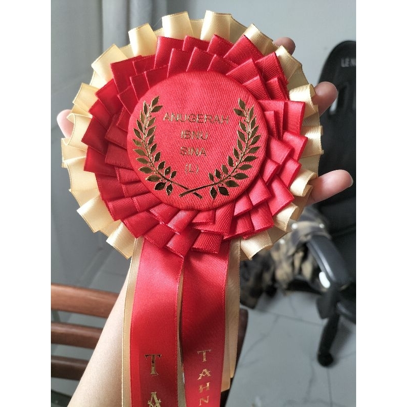 Custom Ribbon rosette for Graduation/ceremony/party/event/wedding ...