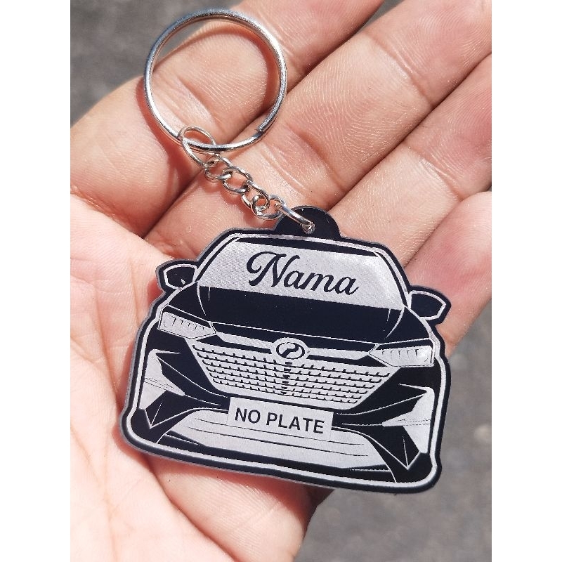 Perodua Alza 2022 | Custom Keychain | Shopee Malaysia