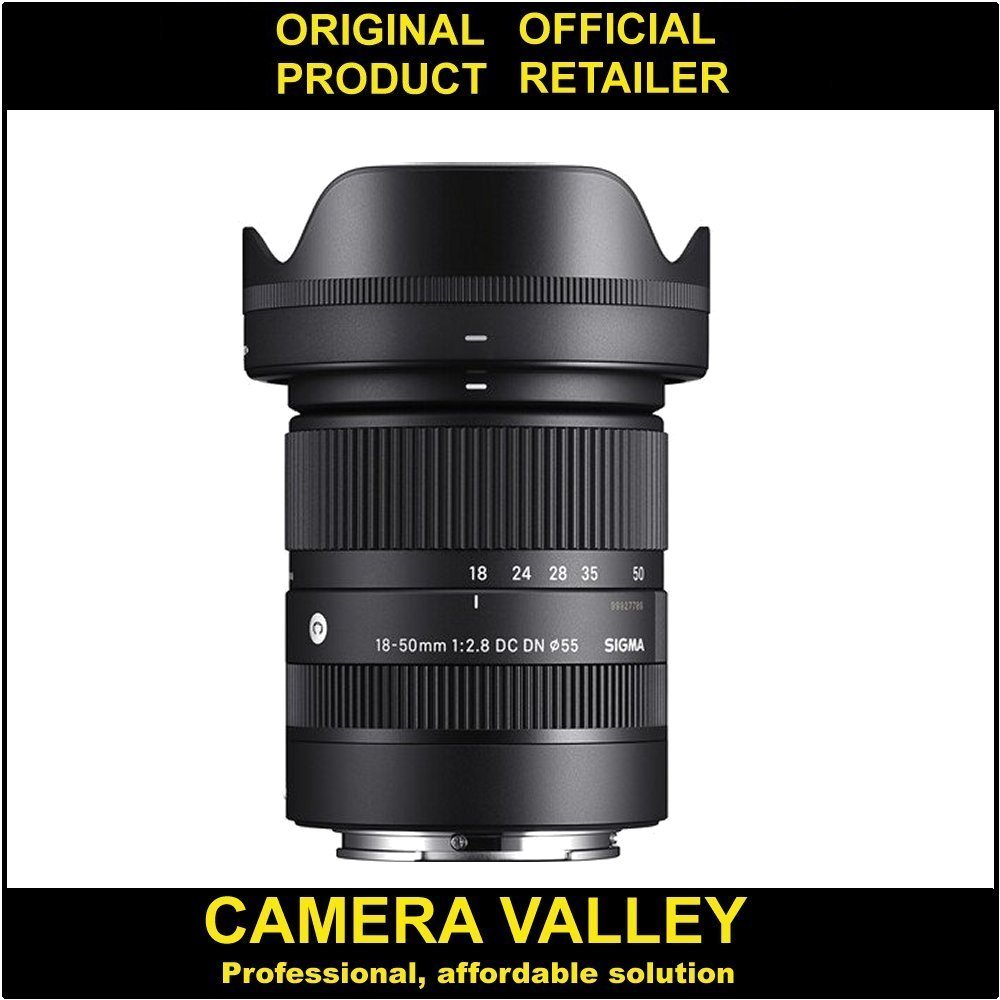 Sigma 18-50mm F/2.8 DC DN Contemporary Lens For Fujifilm X Mount XF ...