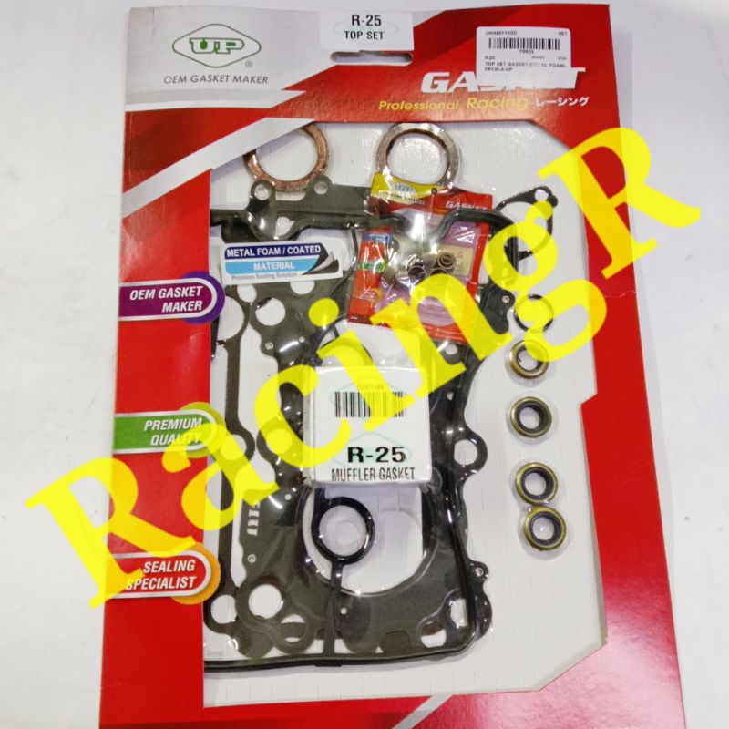 * YAMAHA R 25 R25 TOP SET GASKET SET A UP METAL FOAM | Shopee Malaysia