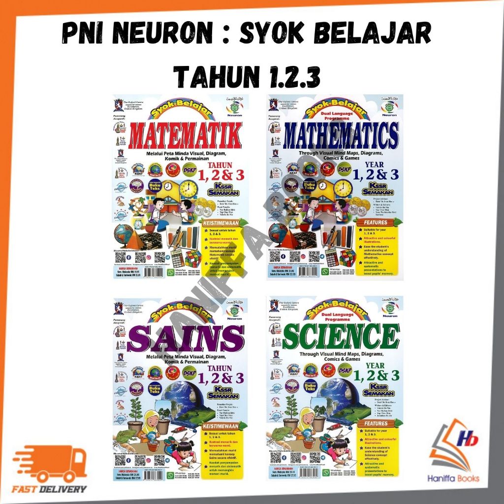 PNI NEURON : SYOK BELAJAR KSSR SEMAKAN TAHUN 1,2 & 3 | Shopee Malaysia