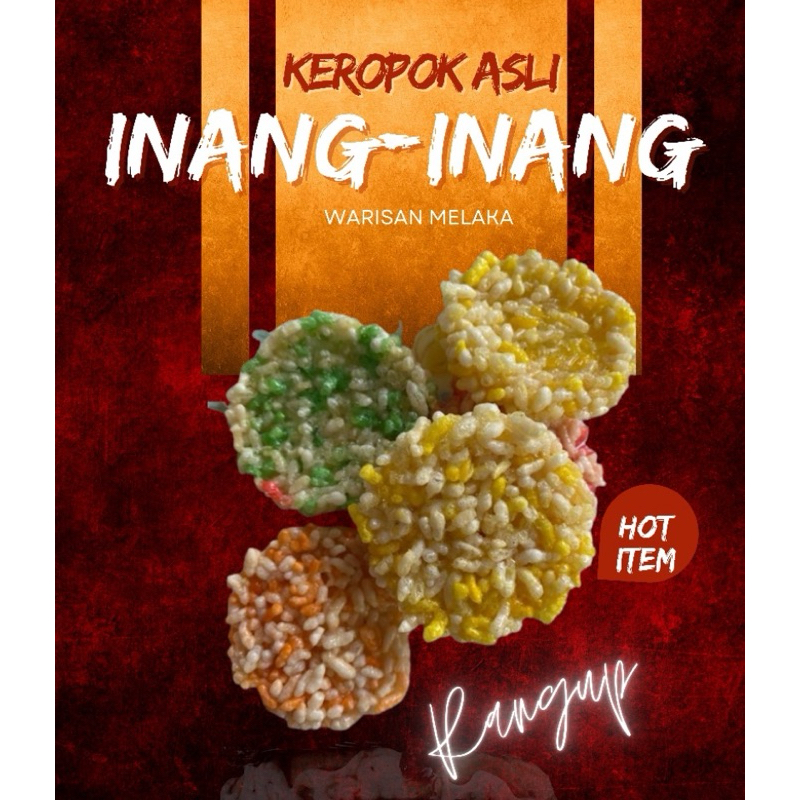 KEROPOK INANG-INANG PULUT WARISAN MELAKA | Shopee Malaysia