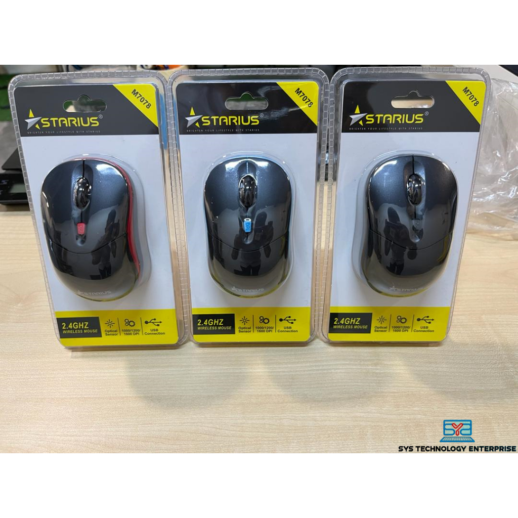 Starius M7078 2.4GHZ Wireless Mouse | Shopee Malaysia