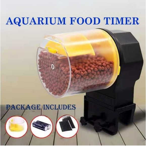 Automatic feeder fish tank goldfish feeding fish feeder aquarium turtle ...