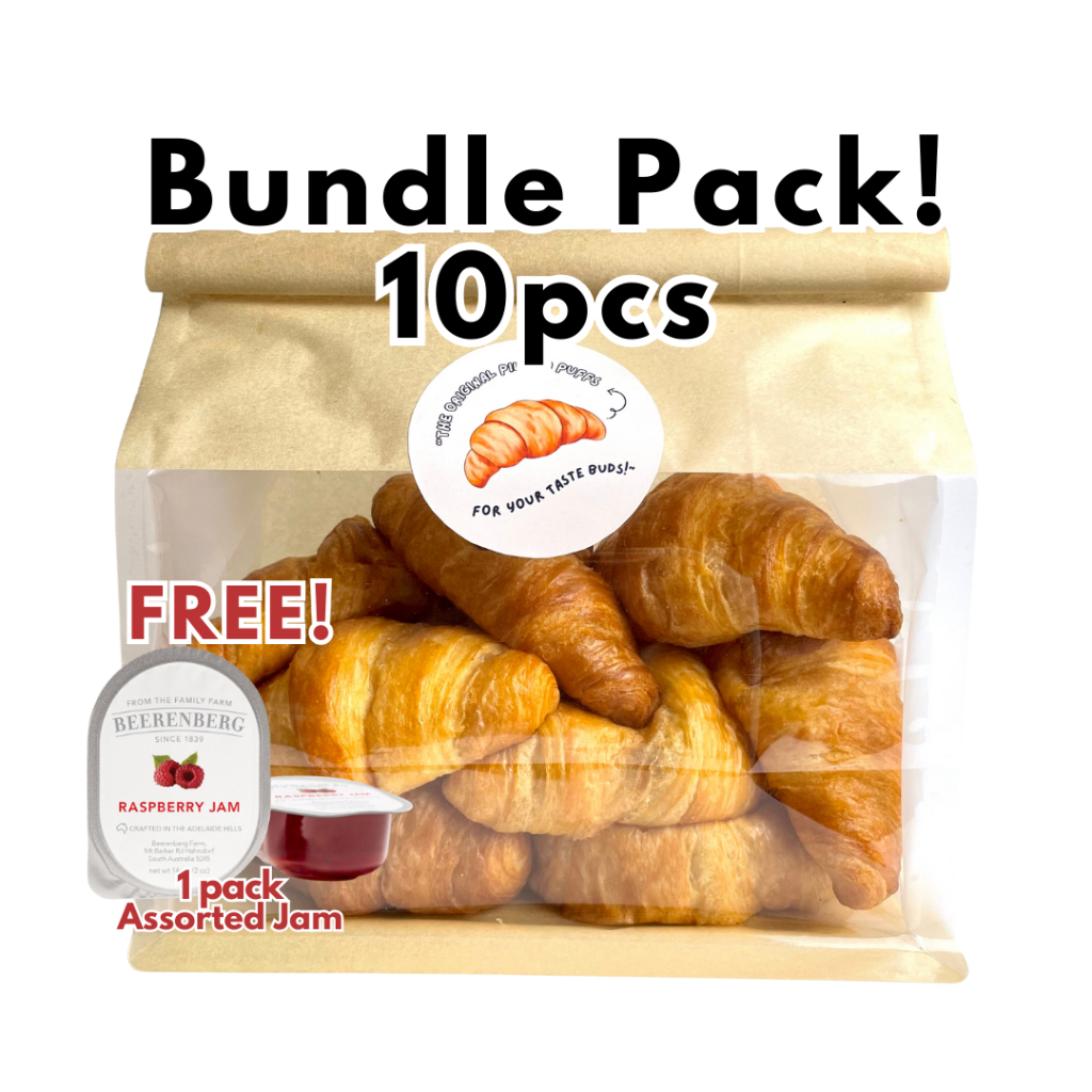 Halal French Croissant Bundle Pack [10pcs] | Shopee Malaysia