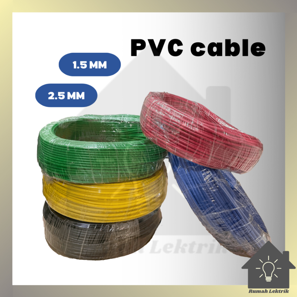 PVC Insulated Cable 1.5mm/2.5mm | Shopee Malaysia