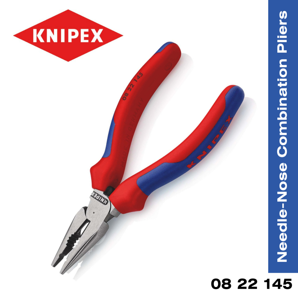 KNIPEX Needle-Nose Combination Pliers 08 22 145 | Shopee Malaysia