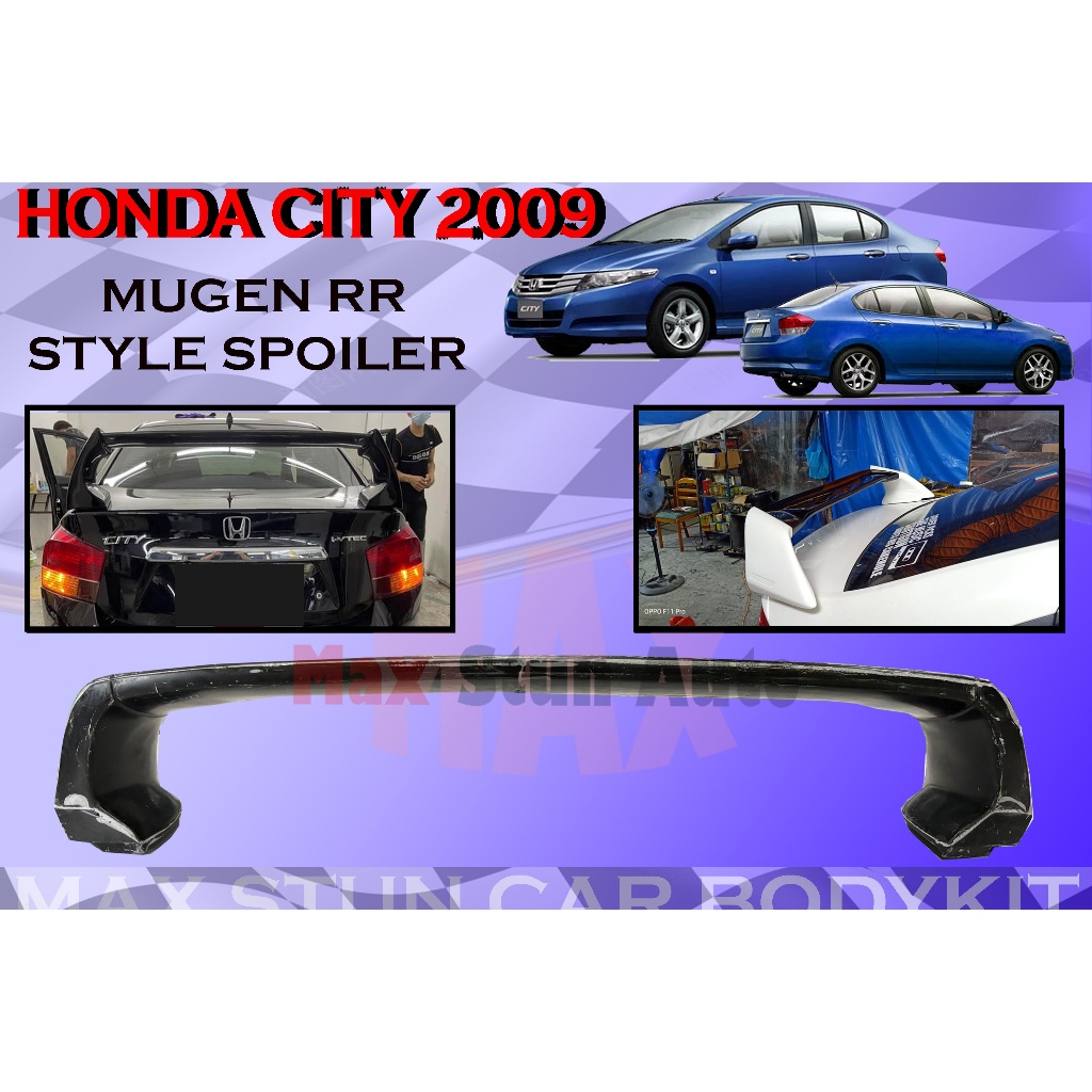 HONDA CITY GM4 2009-2011 MG-RR STYLE REAR SPOILER TRUNK SPOILER ...