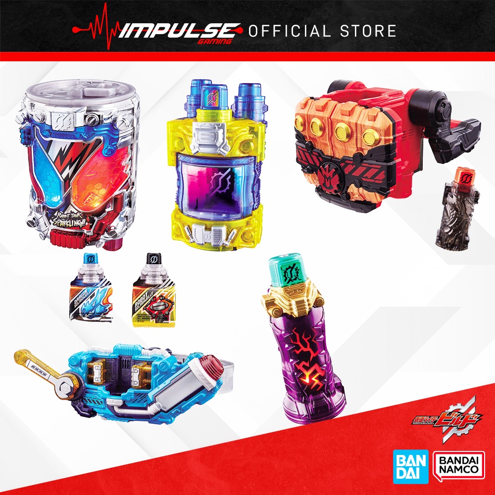 Bandai Kamen Rider Build Super Best DX - Rabbit Sparkling / Genius Full ...