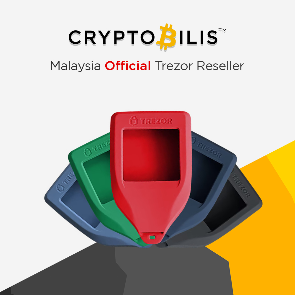 Trezor Model T Black Protective Silicone Case - Authorized Reseller (CryptoBilis) | Shopee Malaysia