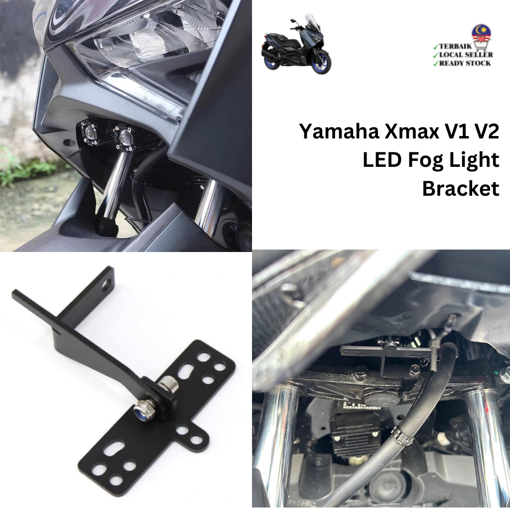 Xmax V1 V2 Sport light Bracket LED FOG Light Bracket /Lamp Bracket ...