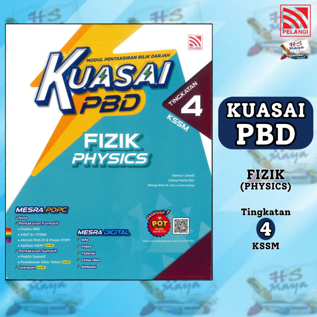[Buku Latihan] KUASAI PBD FIZIK (PHYSICS) TINGKATAN 4 KSSM 2024 ...