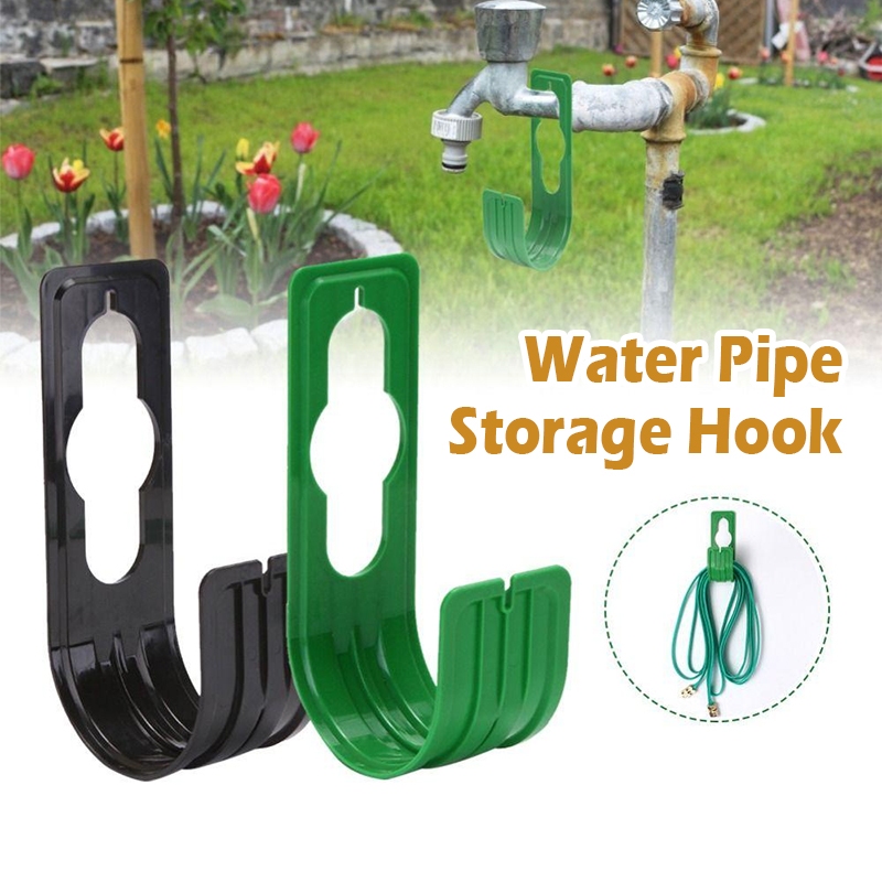 Water Pipe Storage Hooks Heavy Duty Hose Hanger Pipes Reel Style Holder ...