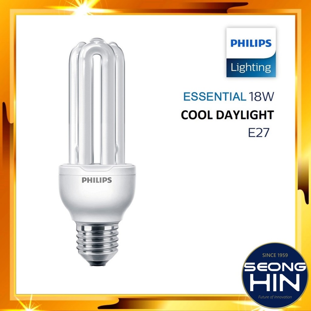 PHILIPS 18w 6500k Essential Bulb Daylight / Philips PLCE 18w mentol ...