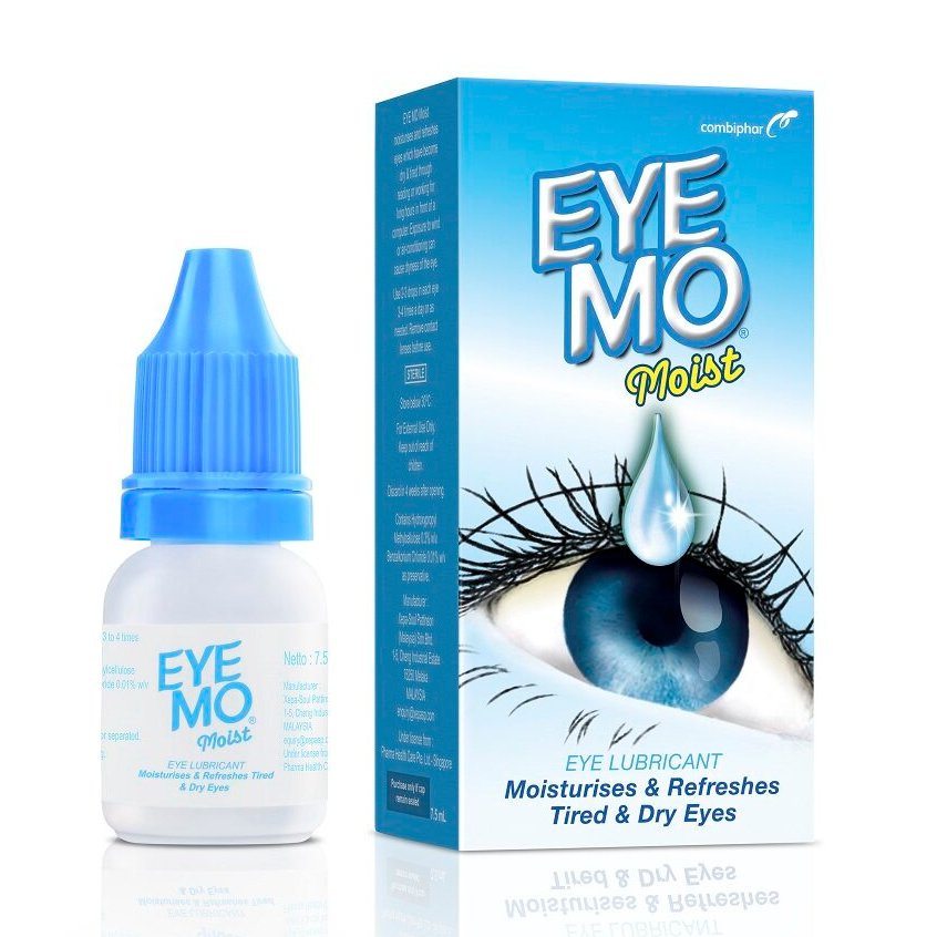 EYEMO MOIST 15ML / 7.5ML Lubricant eye preparation which moisturizes ...