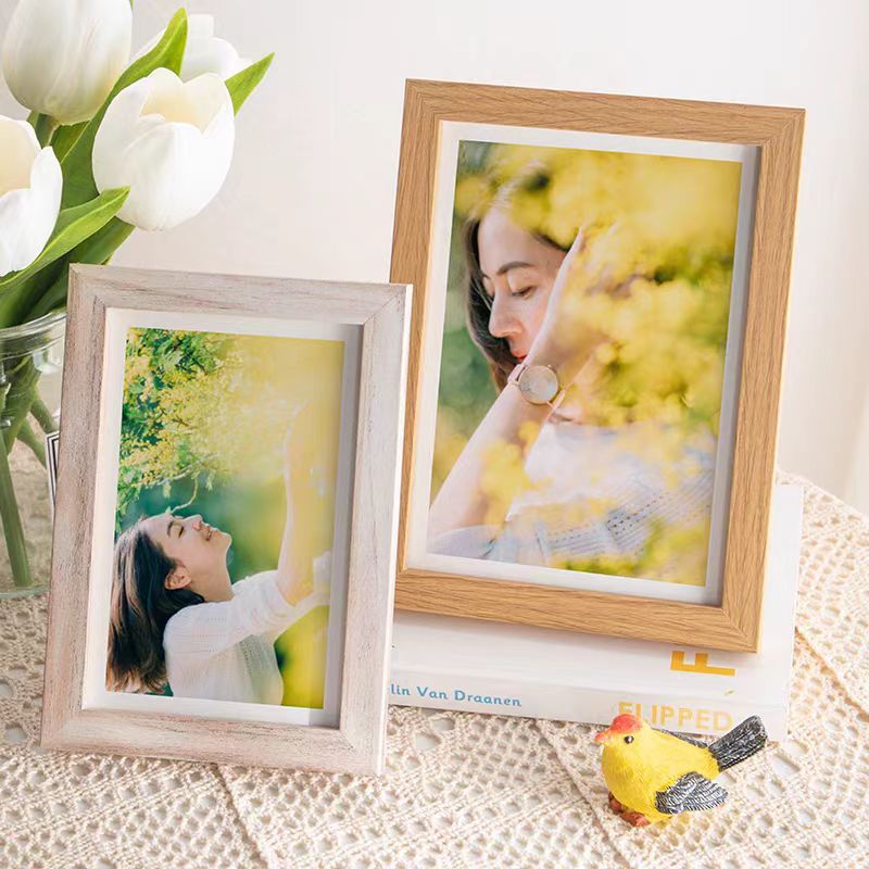 Wall Photo Frame Stand Home Decor 4R 6R 8R A4 Frem Gambar Bingkai Gambar Murah Borong Kayu ...