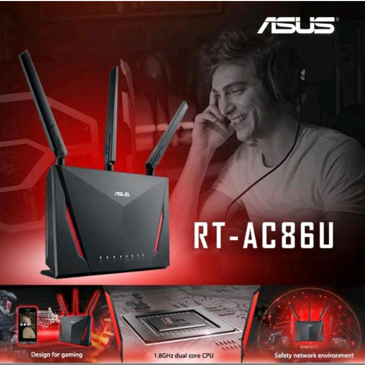 Asus RT-AC86U Router (Merlin Installed) | Shopee Malaysia