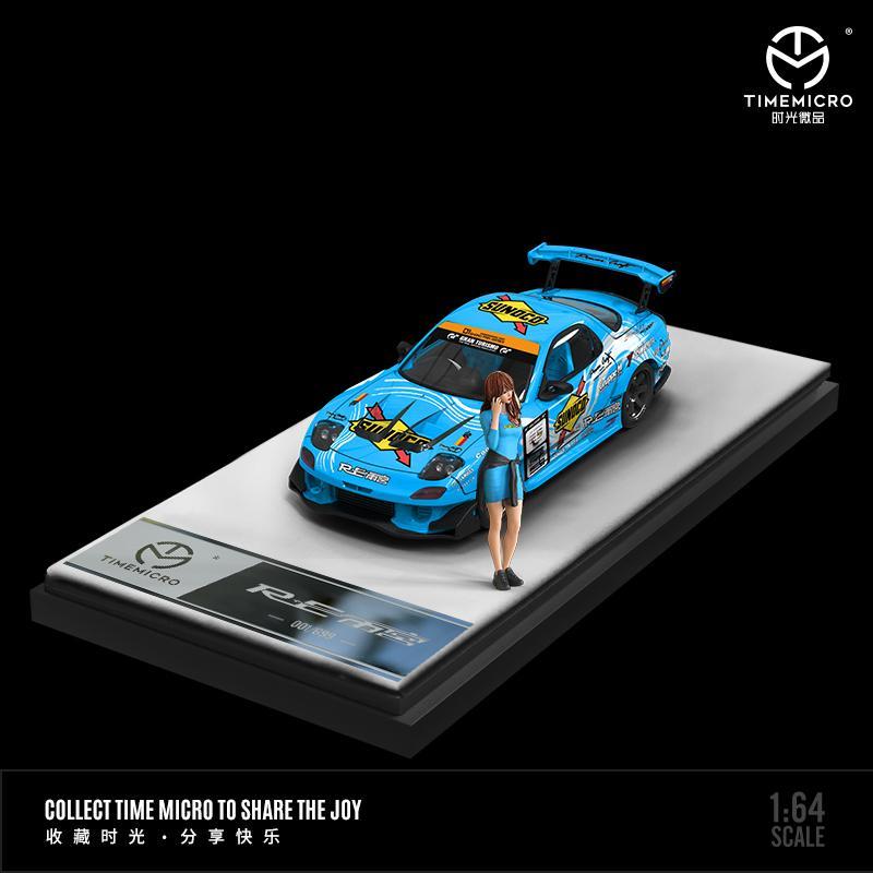 MAZDA RX7 (Veilside, RE) // Time Micro // Scale 1:64 diecast | Shopee Malaysia