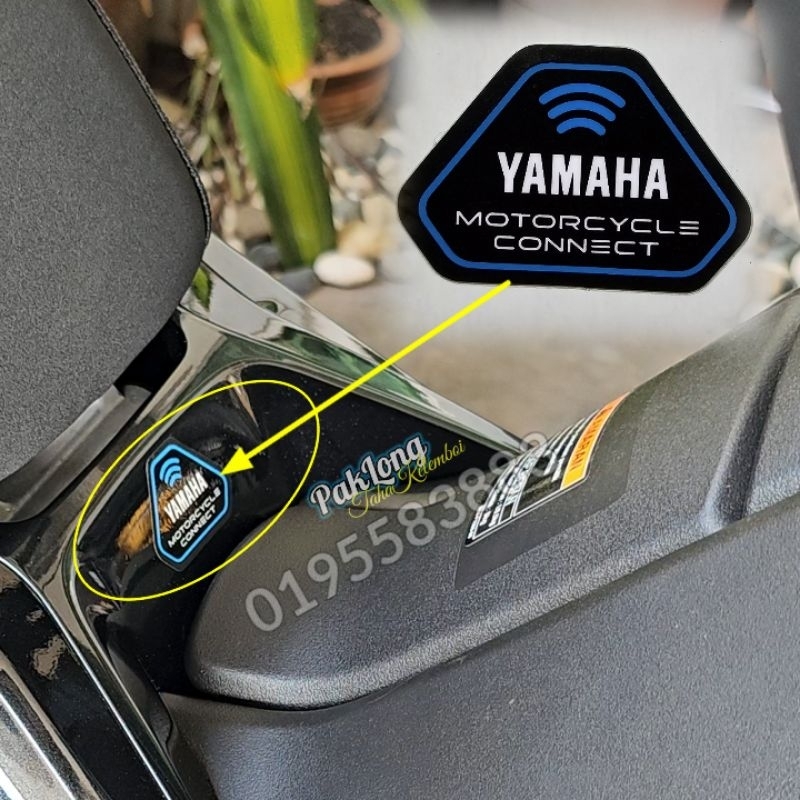 Sticker Yamaha Motorcycle Connect | Shopee Malaysia