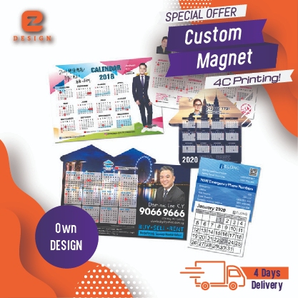 Custom Fridge Magnet Printing Print Magnet Peti Sejuk | Shopee Malaysia