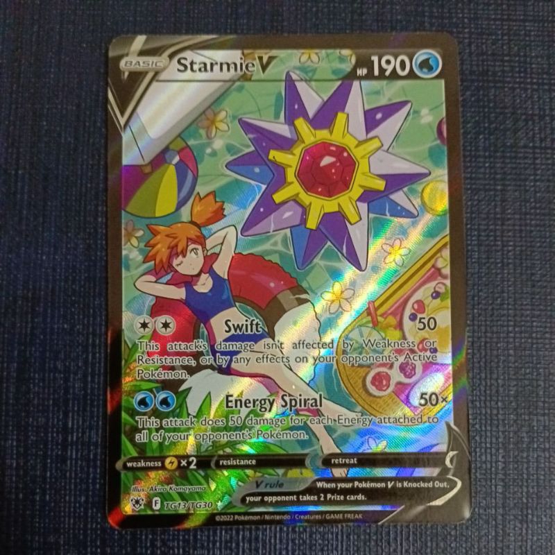 Pokemon Card TCG : Astral Radiance: Trainer Gallery: Misty Starmie V ...