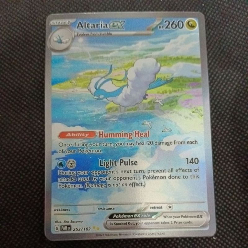 Pokemon Card TCG : Paradox Rift : Altaria ex 253/182 Special ...