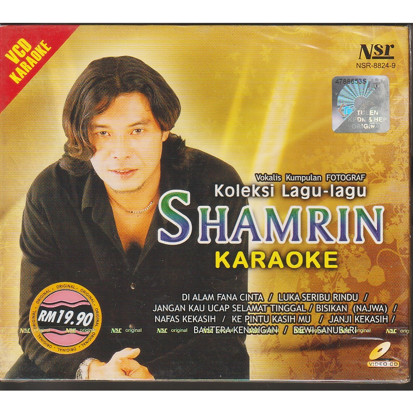 VCD KOLEKSI LAGU SHAMRIN : KARAOKE ( ORIGINAL LELONG VCD ) | Shopee ...