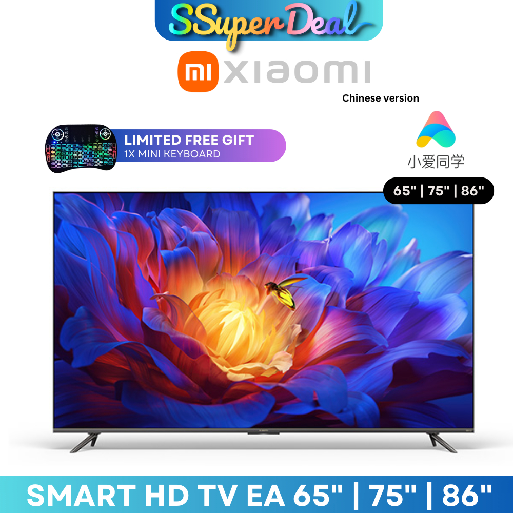 Xiaomi Mi TV ES Pro 4K 65''/75''/86 120Hz MEMC HDMI 2.1 Android Smart ...
