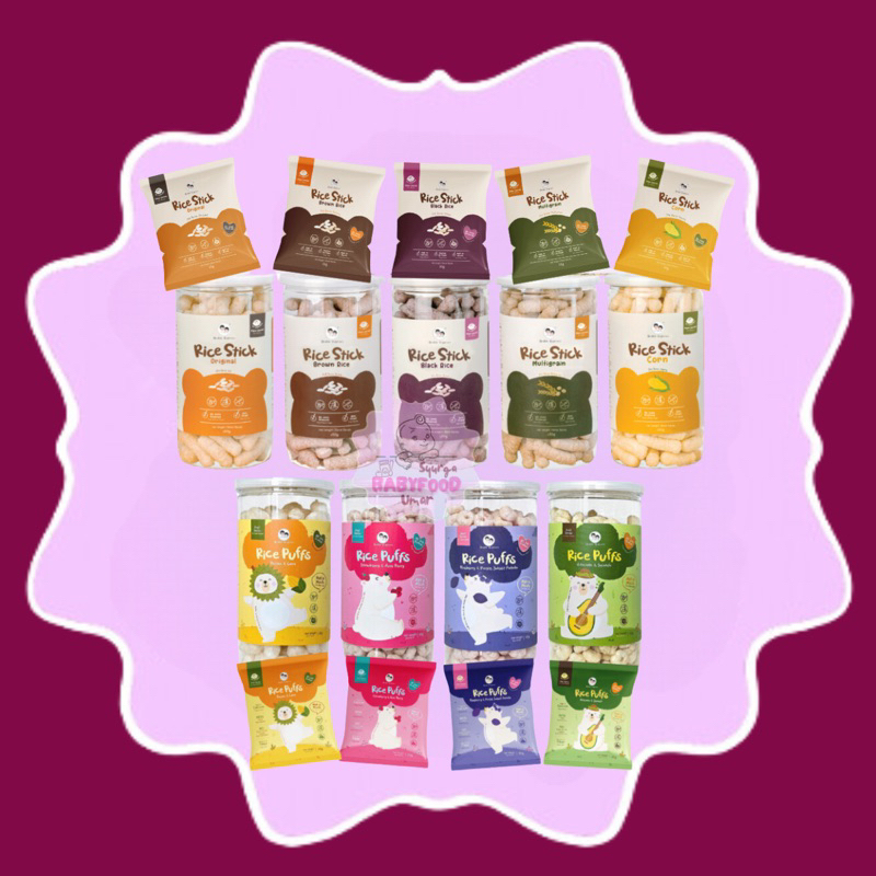 🔥READY STOCK + FREE 🎁🔥 DOUBLE HAPPINESS - Snacking Baby Rice Puff Rice ...