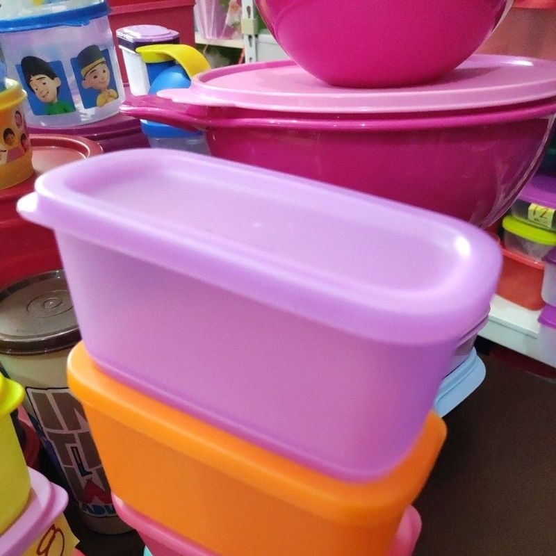 🔥CUBIX HALF SQUARE ROUND 250ML🔥💯 ORIGINAL TUPPERWARE BRANDS READY STOCK ...