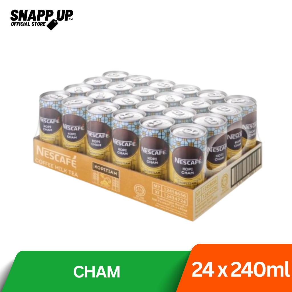 Nescafe Can Original/Mocha/Latte/Tarik/Ice/Kopi O/Kopi C/Cham/Tarik Kaw ...