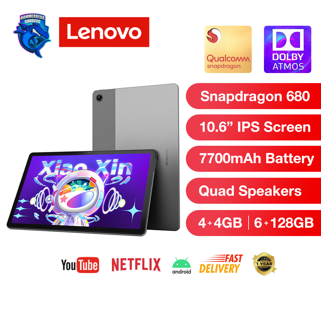 【Global ROM】Lenovo Xiaoxin Pad Tab M10 Plus Snapdragon 680 7700mAh ...