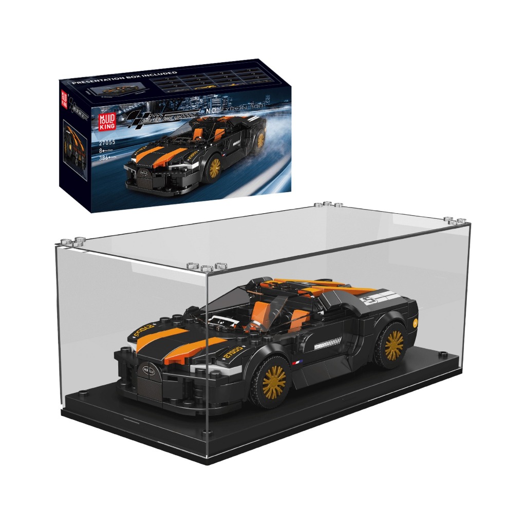 Mould King 27055 Speed Champions Chiron 300+ Supercar Building Set ...