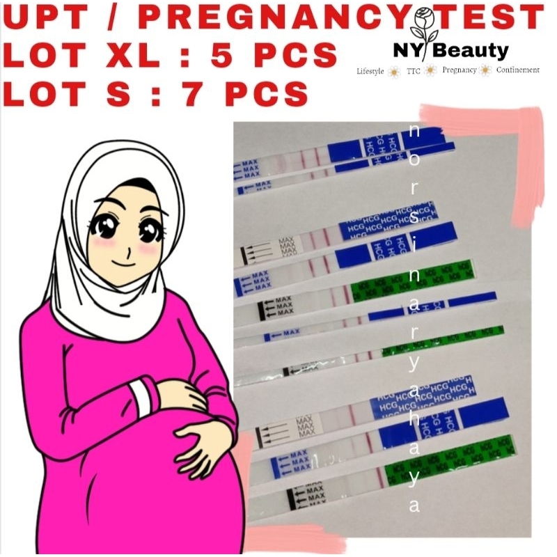 [ UPT BESAR & KECIL ] Test Hamil / HCG Pregnancy Test , UPT 10 miu, 5 ...