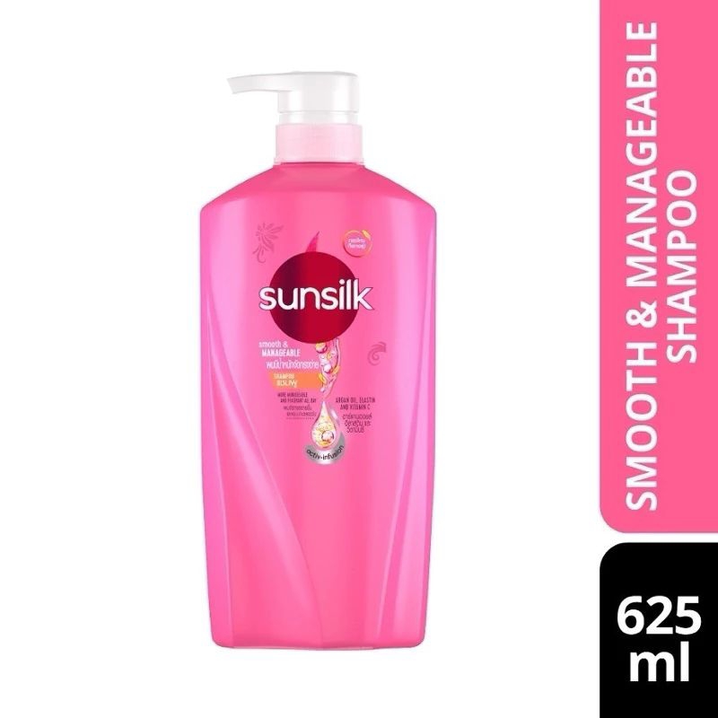 SUNSILK HAIR SHAMPOO SMOOTH & MANAGEABLE 625ML | Shopee Malaysia